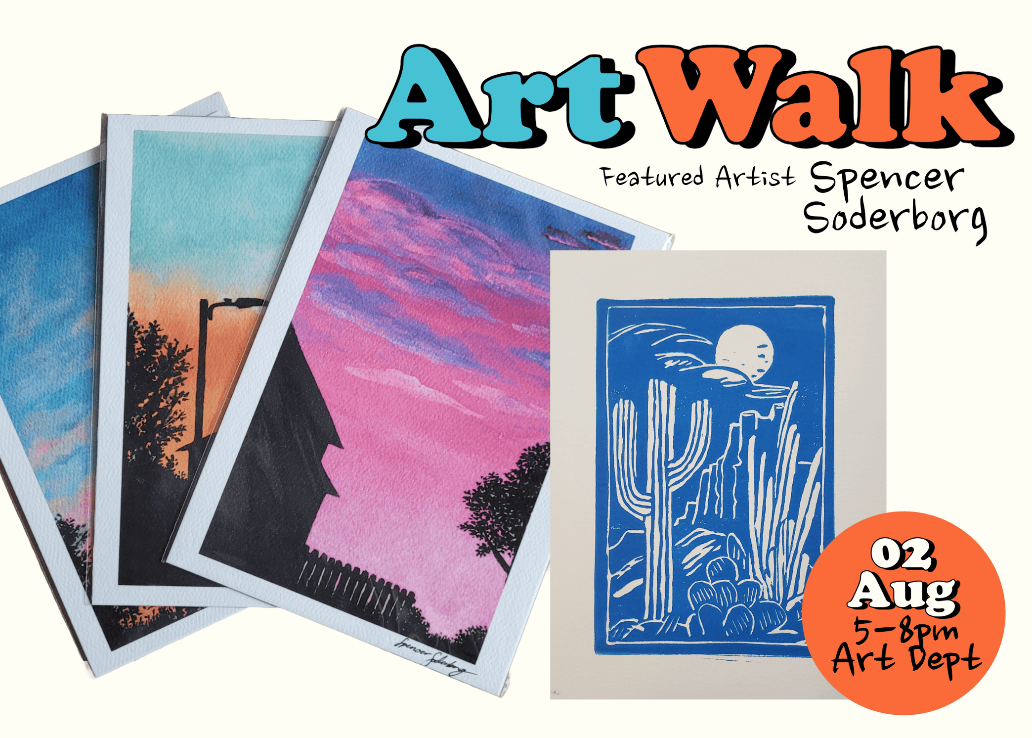 August Featured Artist Spencer Soderborg - Art Department LLC