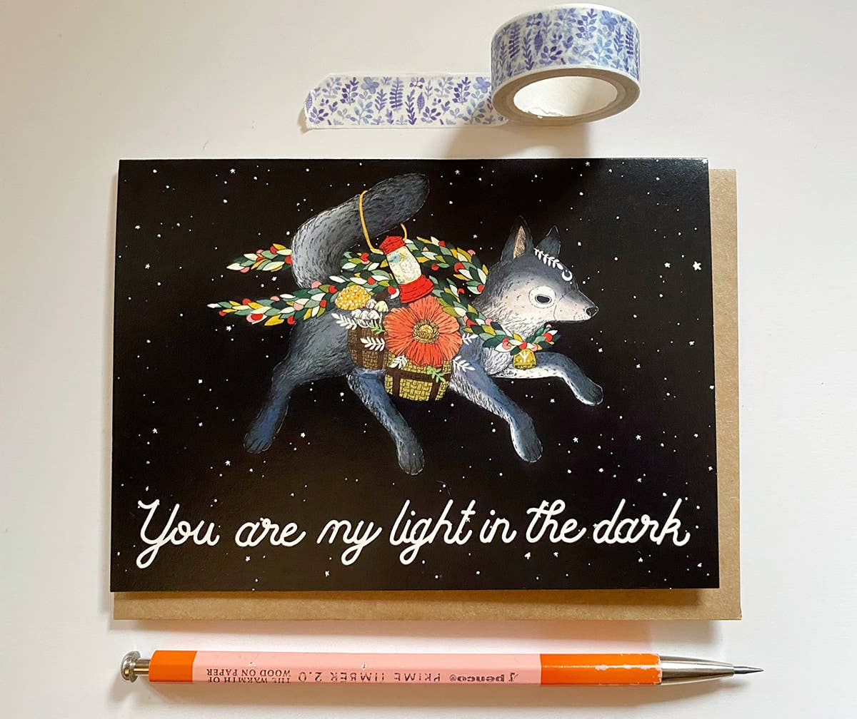 Light in the Dark Card - Art Department LLC