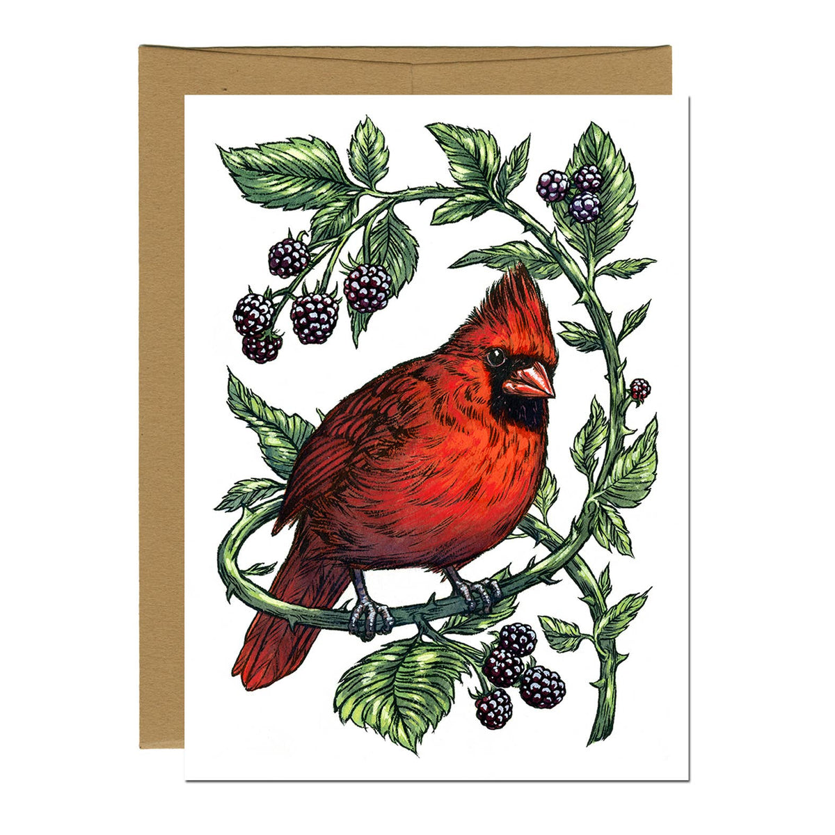 Cardinal Greeting Card — Art Department LLC
