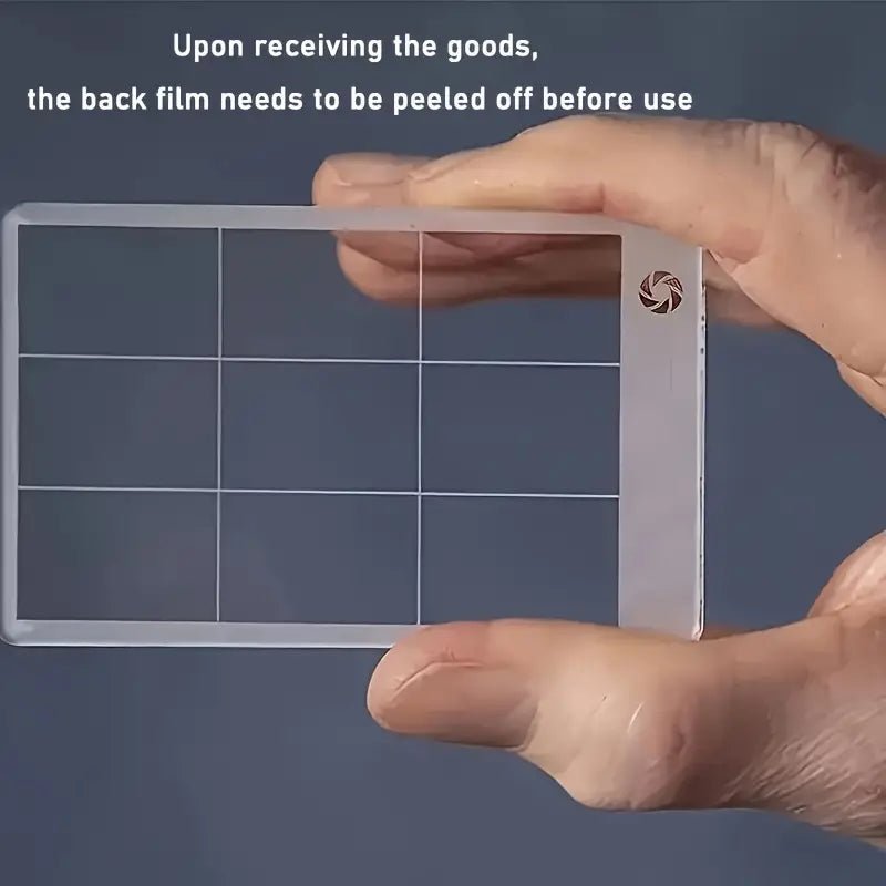 Acrylic Golden Ratio/Fibonacci Composition Pocket Viewfinder — Art ...