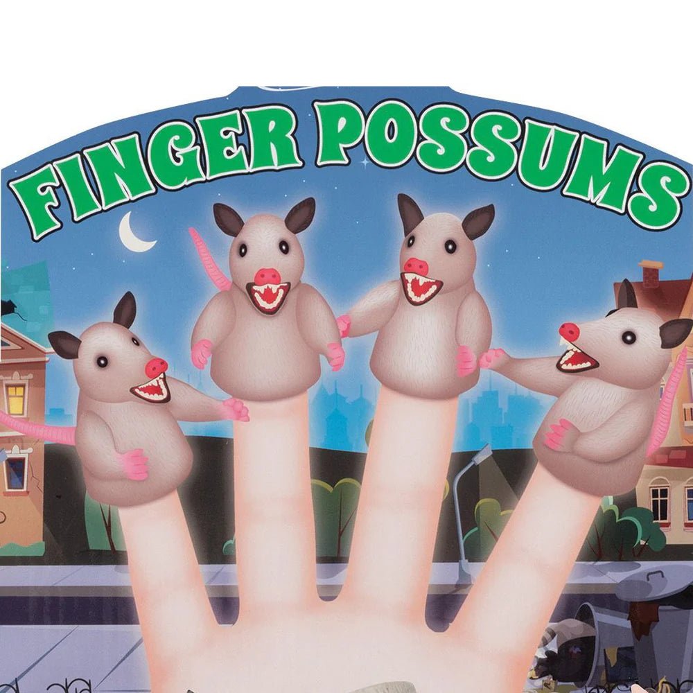 Finger Puppet Possums - Art Department LLC