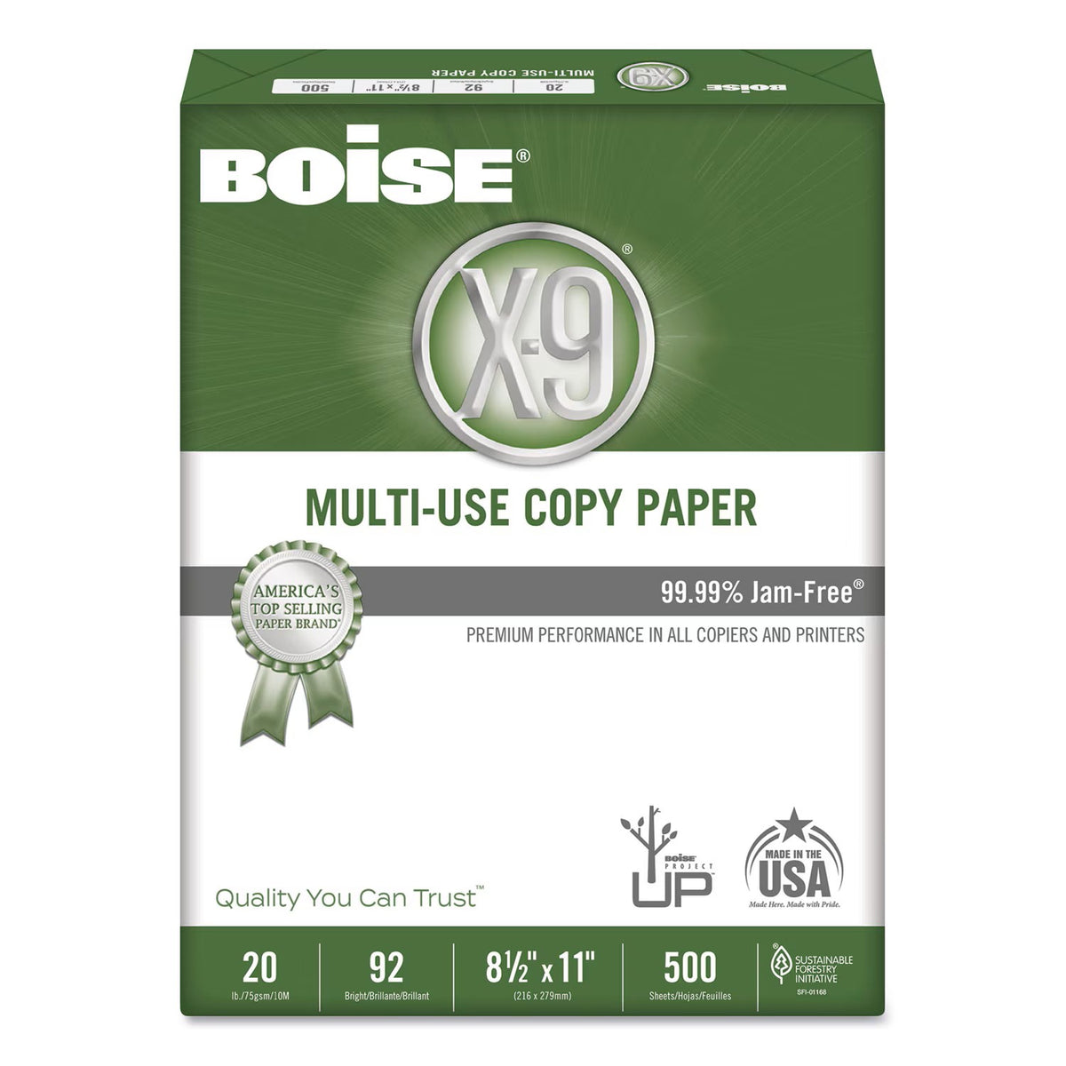 Boise® X-9® Multi-Use Printer & Copy Paper, 1 Ream - Art Department ...