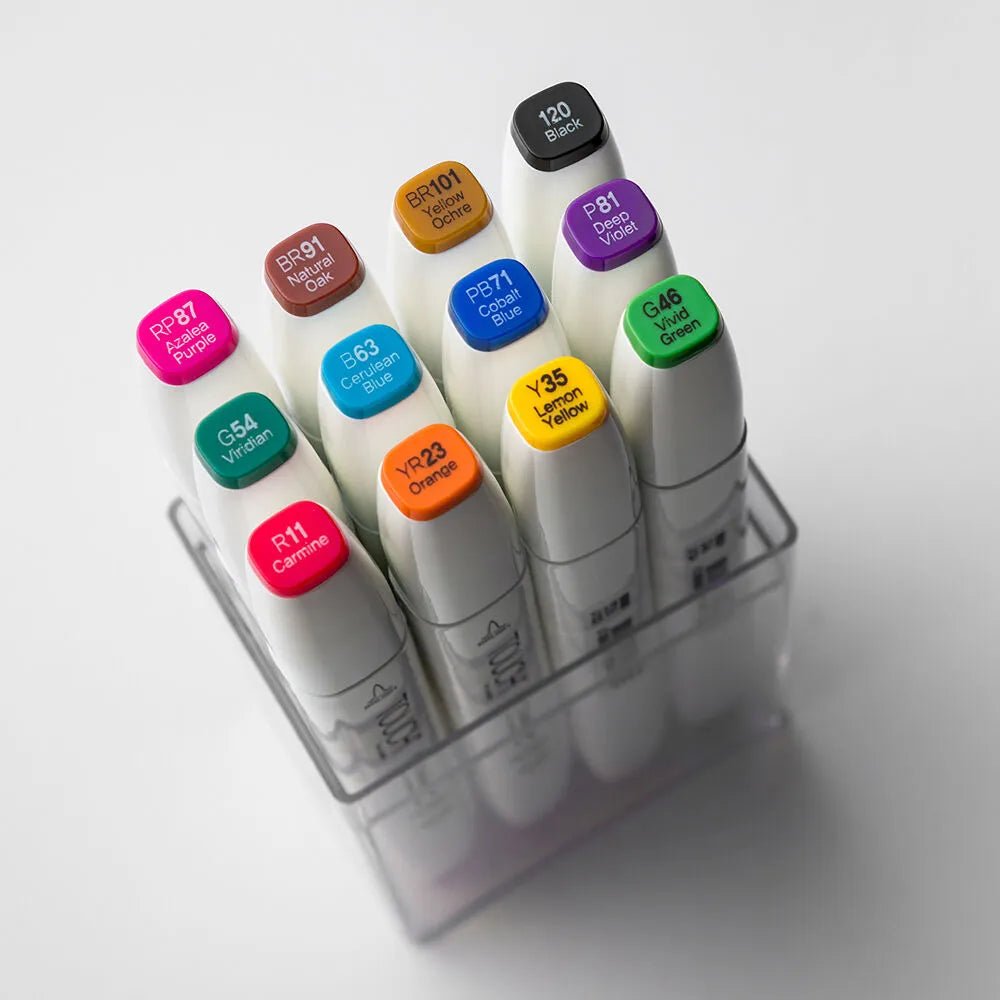 Touch Alcohol Markers Sets of 12 - Art Department LLC