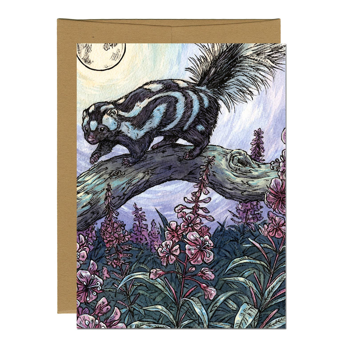 Spotted Skunk Greeting Card — Art Department LLC