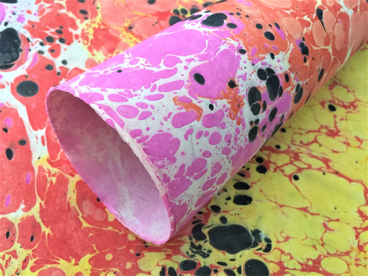 Multicolor Marble Decorative Paper — Art Department LLC