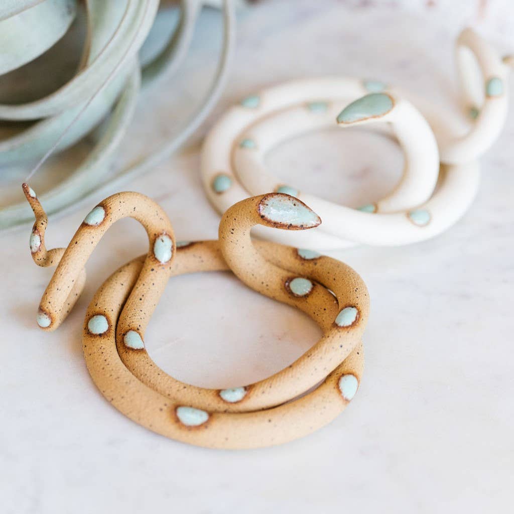 Medium Ceramic Snakes — Art Department LLC